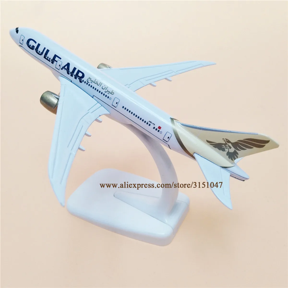 Alloy Metal GULF Air B787 Airlines Airplane Model GULF Boeing 787 ...