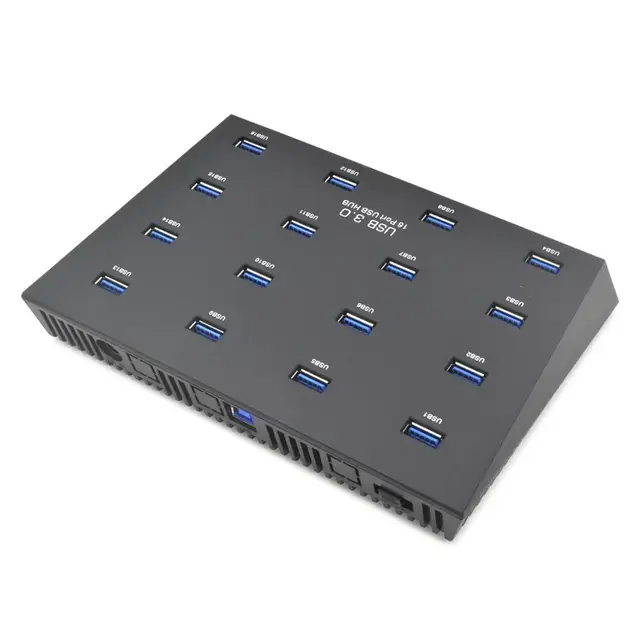 Sipolar A-163 16 Ports Industrial USB 3.0 Duplicator Hub for Batch Copy ...