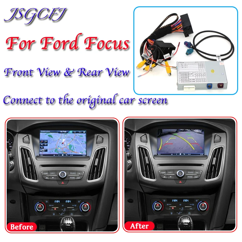 For-Ford-Focus-2011-2021-Rear-View-Camera-Adapter-Reversing-Parking ...