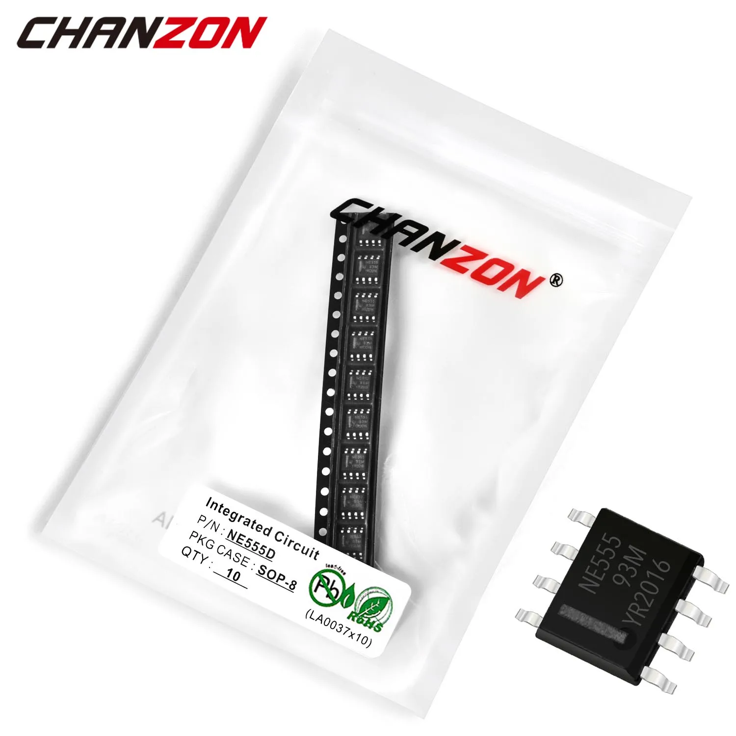 10PCS-NE555-555-SOP8-NE555D-Timers-SMD-SOP-Integrated-Circuit-Semiconductor-New-Original-IC ...