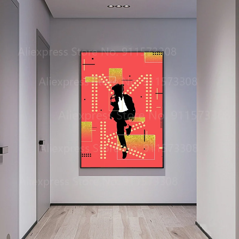 Michael Jackson Moonwalk Poster