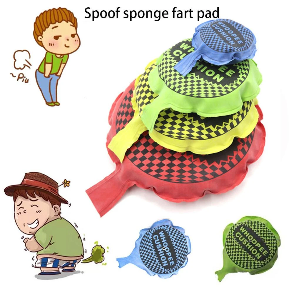 Kids Fun Baby Prank Toys Sponge Fart Pad Maker Trick Funny Toy Fart Pad ...