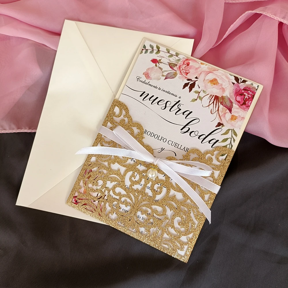 Rhinestone Wedding Invitations