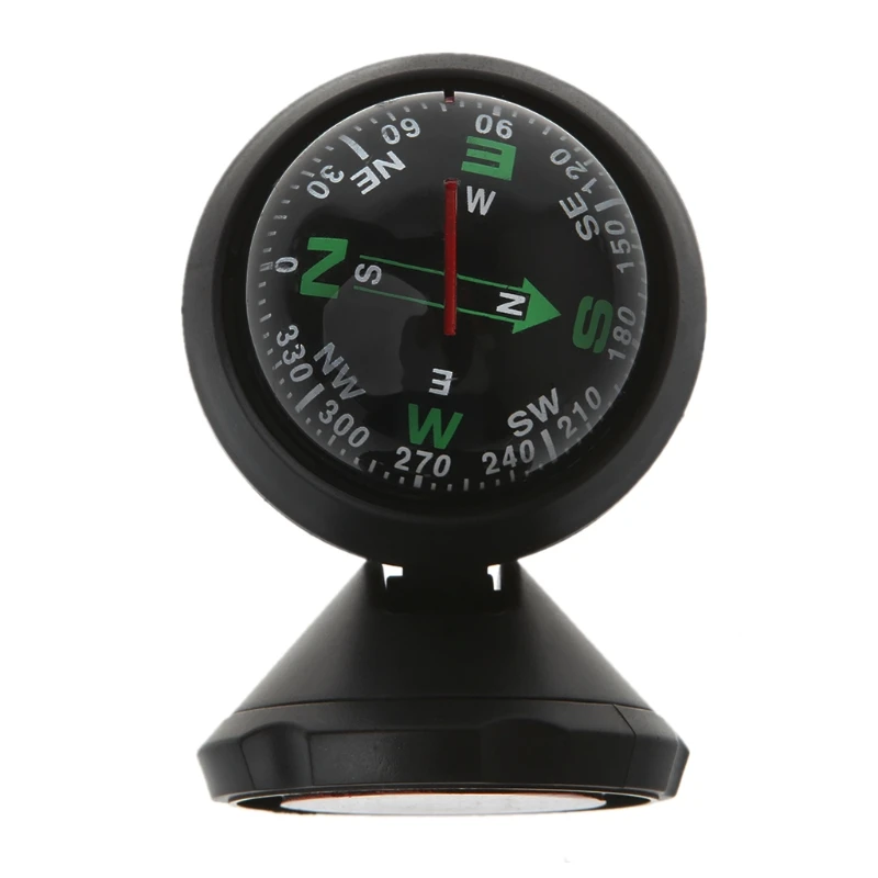 Mini Car Compass Flexible Navigation Dashboard Auto Ball Cup Vehicle ...
