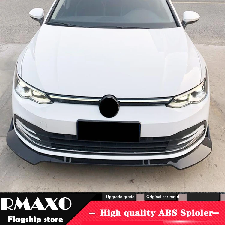 For VW golf 8 Front shovel Body kit spoiler 2020 2021 Golf 8 GTI R ABS ...