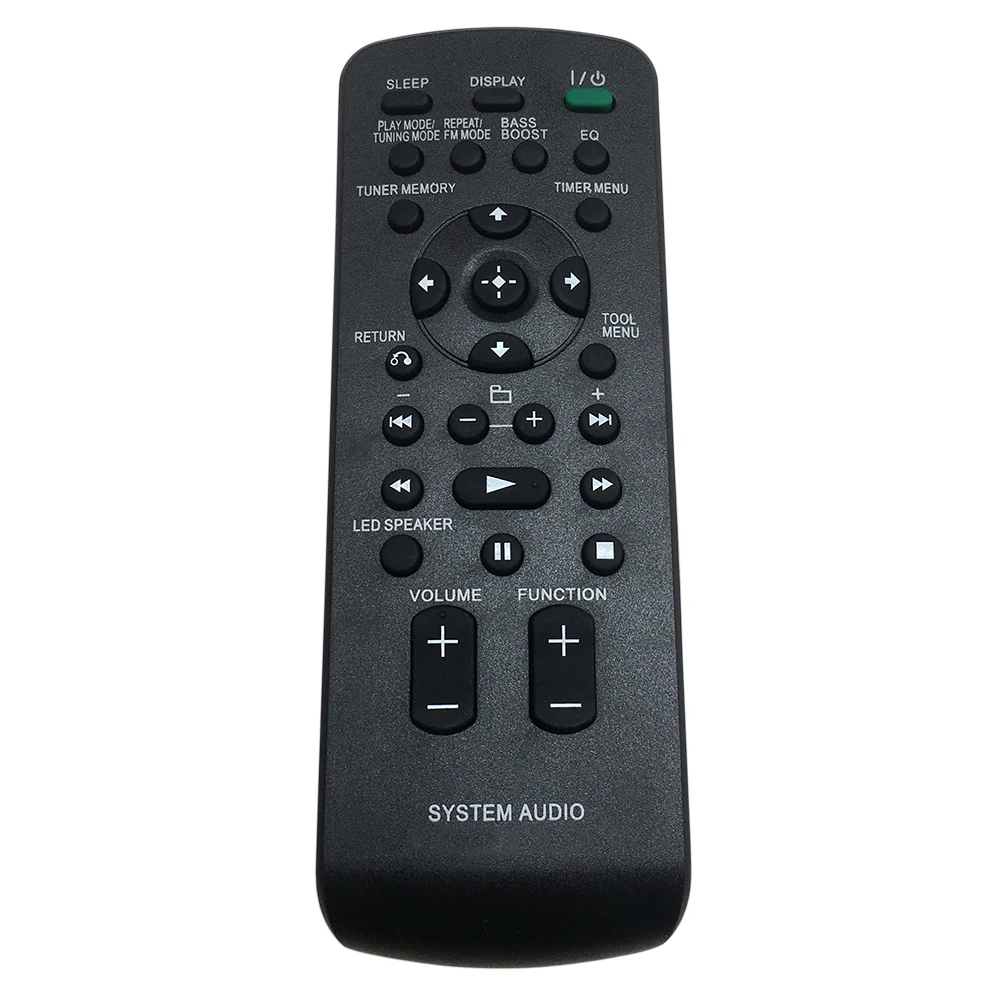 Remote Control Replace For Sony Audio System For Ss-clx20 Ss-chx50 Rdh ...