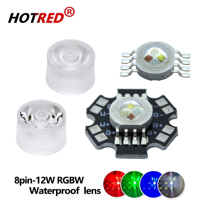 LED-RGBW-RGBWW-4W-12W-4-3W-High-Power-Chip-Beads-Lamp-8Pins-Diode ...