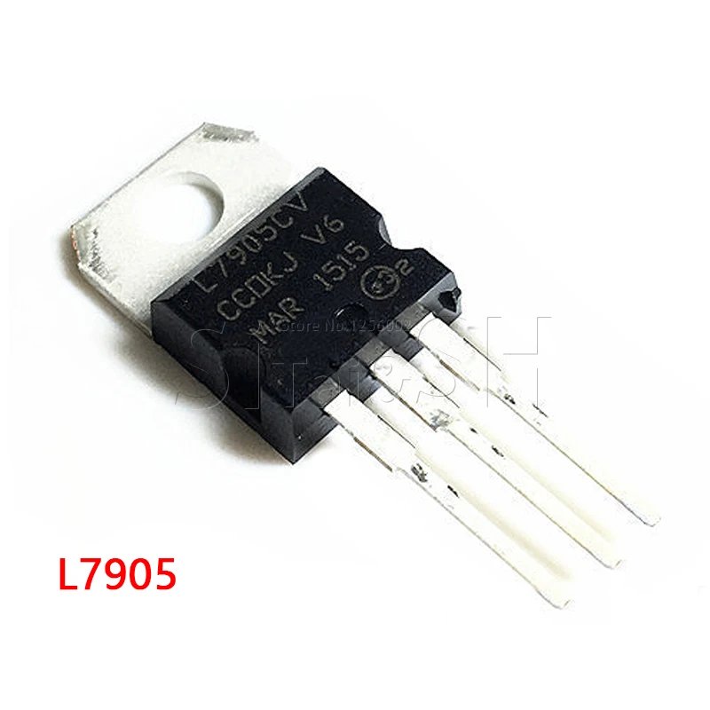 10 piezas L7905CV L7905 TO-220 TO220 7905 LM7905 MC7905 nuevo original