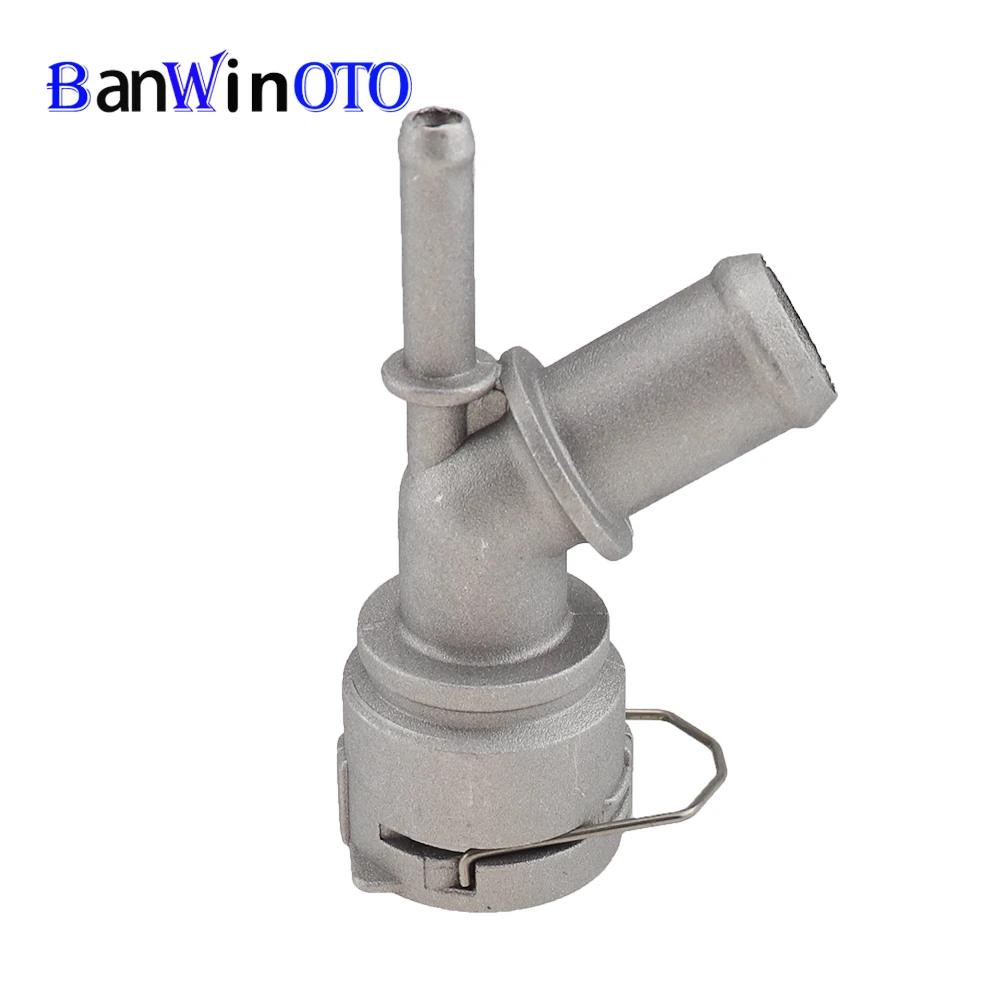 1J0122291B-Aluminum-Coolant-Water-Outlet-Flange-Connector-fit-for-Audi ...