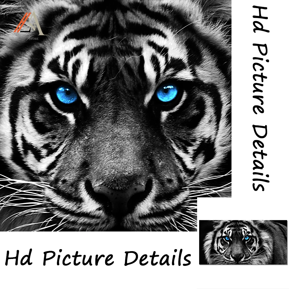 White Tiger Eyes Gif