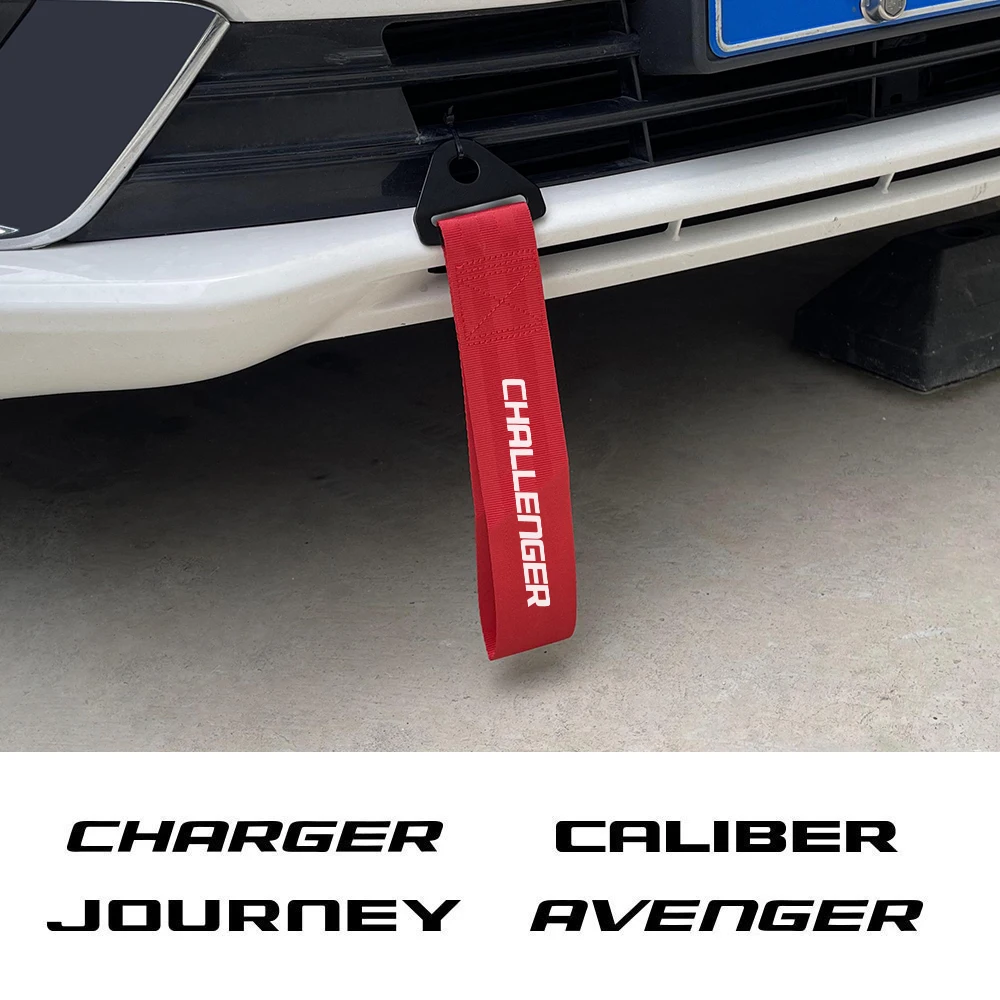 Car-Tow-Rope-Trailer-Racing-Strap-For-Dodge-Charger-Caliber-Challenger ...