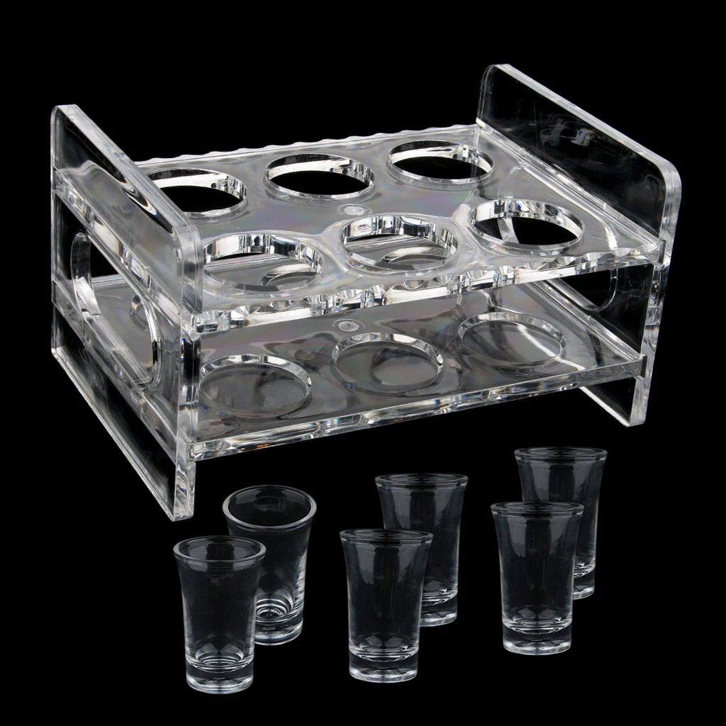 1-Set-Clear-Acrylic-Shot-Glass-Set-6-Pcs-35ml-Shot-Glasses-Shot-Glass ...