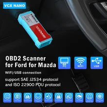 Vxdiag Vcx Nano For Ford Ids Obd2 Car Diagnostic Tool For Mazda ...