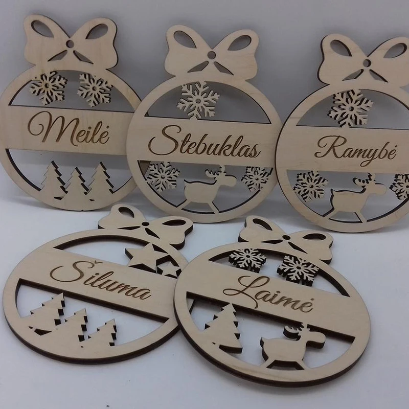 Wooden-Hollow-Exquisite-Christmas-Balls-Personalized-Accessories ...