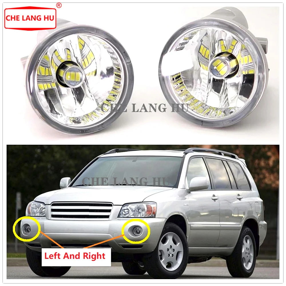 LED-Fog-Lamp-Fit-For-Toyota-Highlander-2004-2005-2006-2007-Car-styling ...