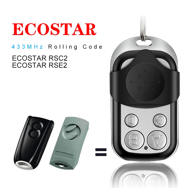 Remote Control Hormann Ecostar Rsc2, Rse2 Compatible Remote Control 433 ...