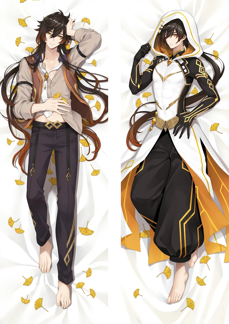 Genshin Impact Raiden Shogun Shadow Dakimakura Xin&obiwan muniatalaya ...
