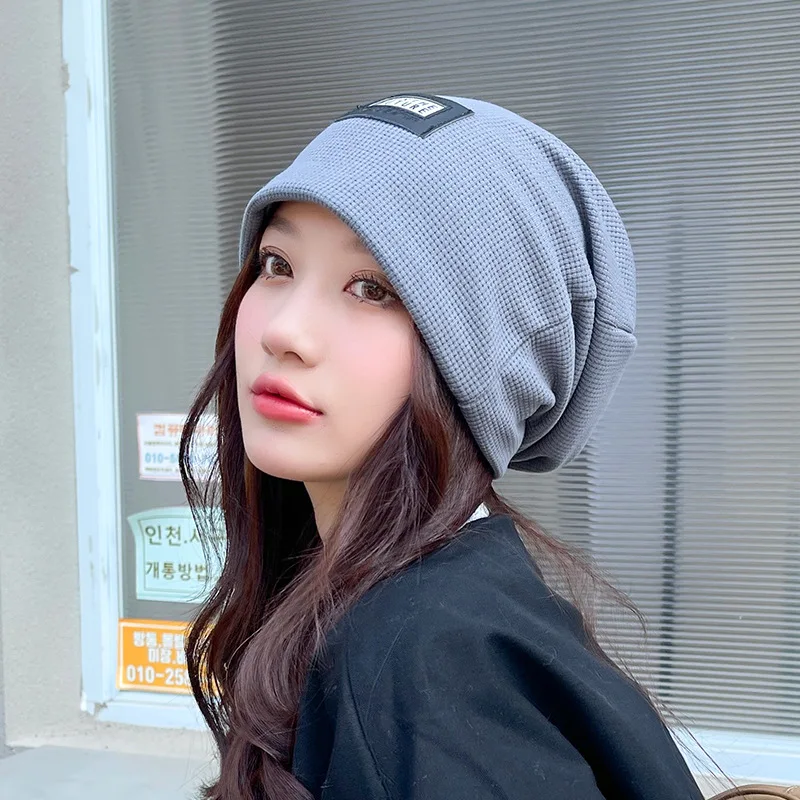 New Autumn and Winter Ladies Japanese Patch Pile Hat Outdoor Warm ...