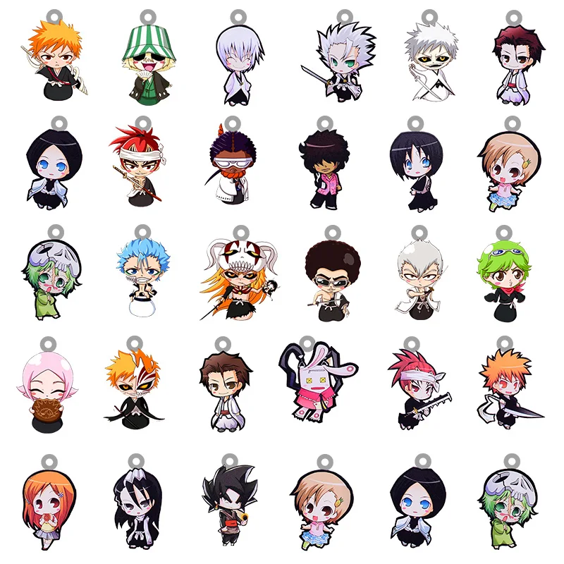 Lot Anime Charms Jewelry Making | Acrylic Charm Anime Pendant | Anime ...