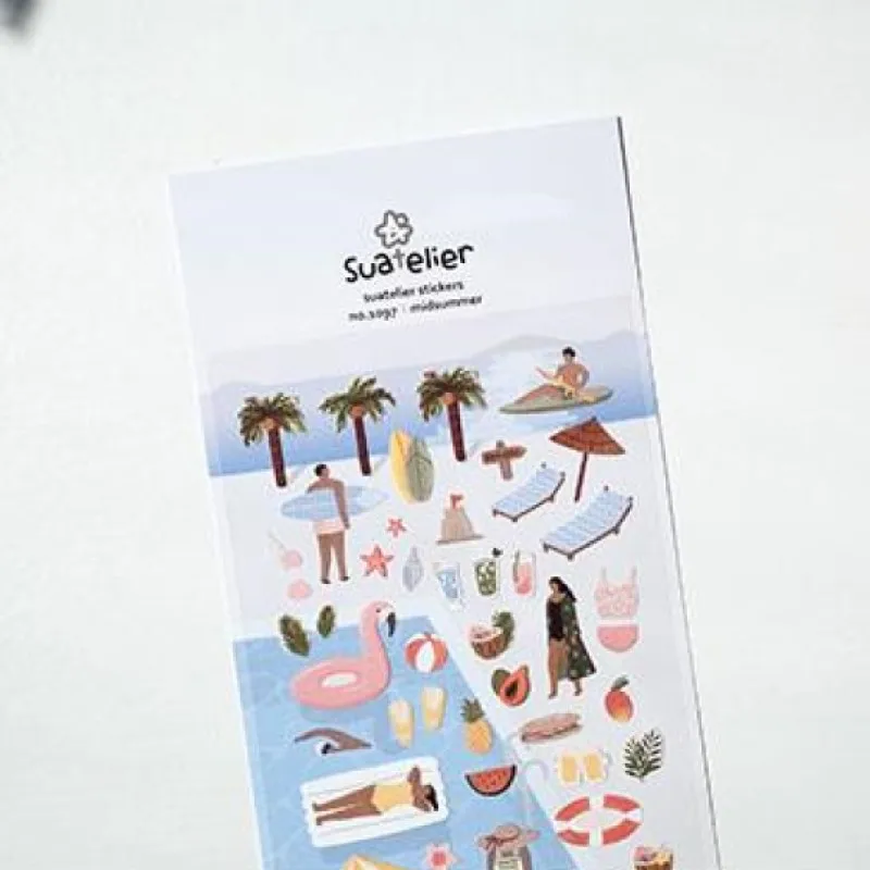 Sea Paper Sticker Scrapbooking | Scrapbooking Cards Sticker | Scrapbook ...
