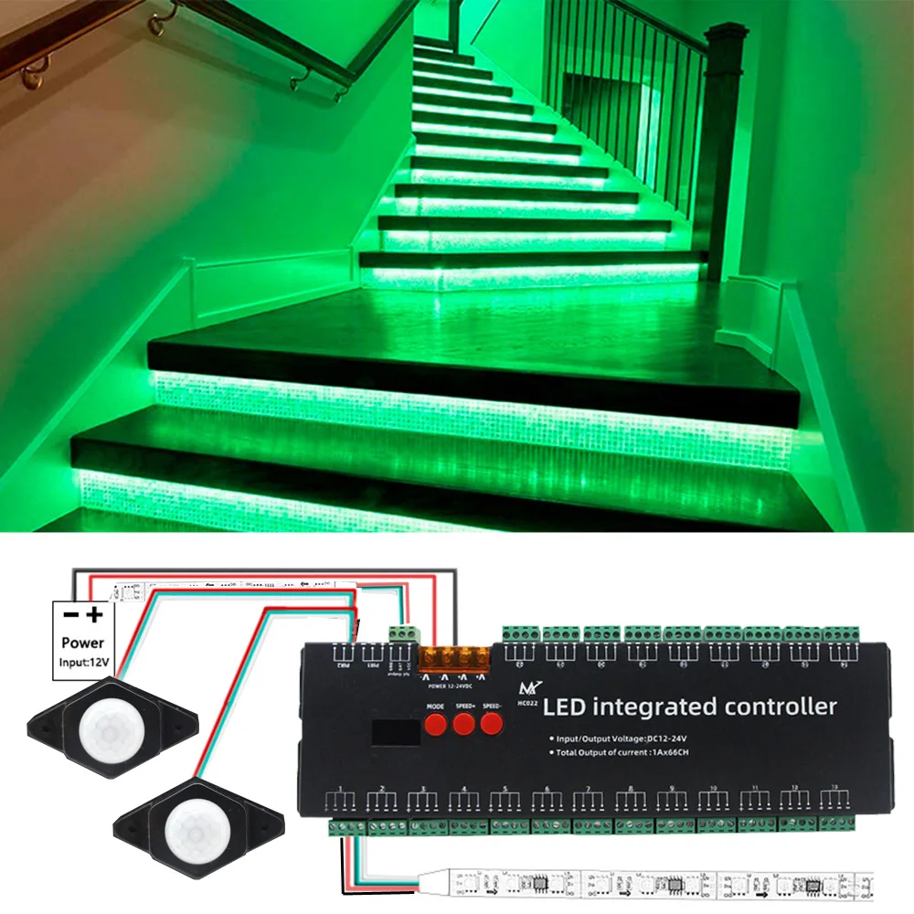 LED-ladder-Motion-Sensor-2in1-streamline-Dimming-Wireless-Flexible ...