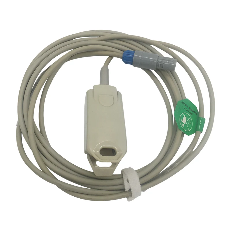Reusable Adult Finger Clip SpO2 Sensor Adult SpO2 Probe 6 Pin for Utech ...