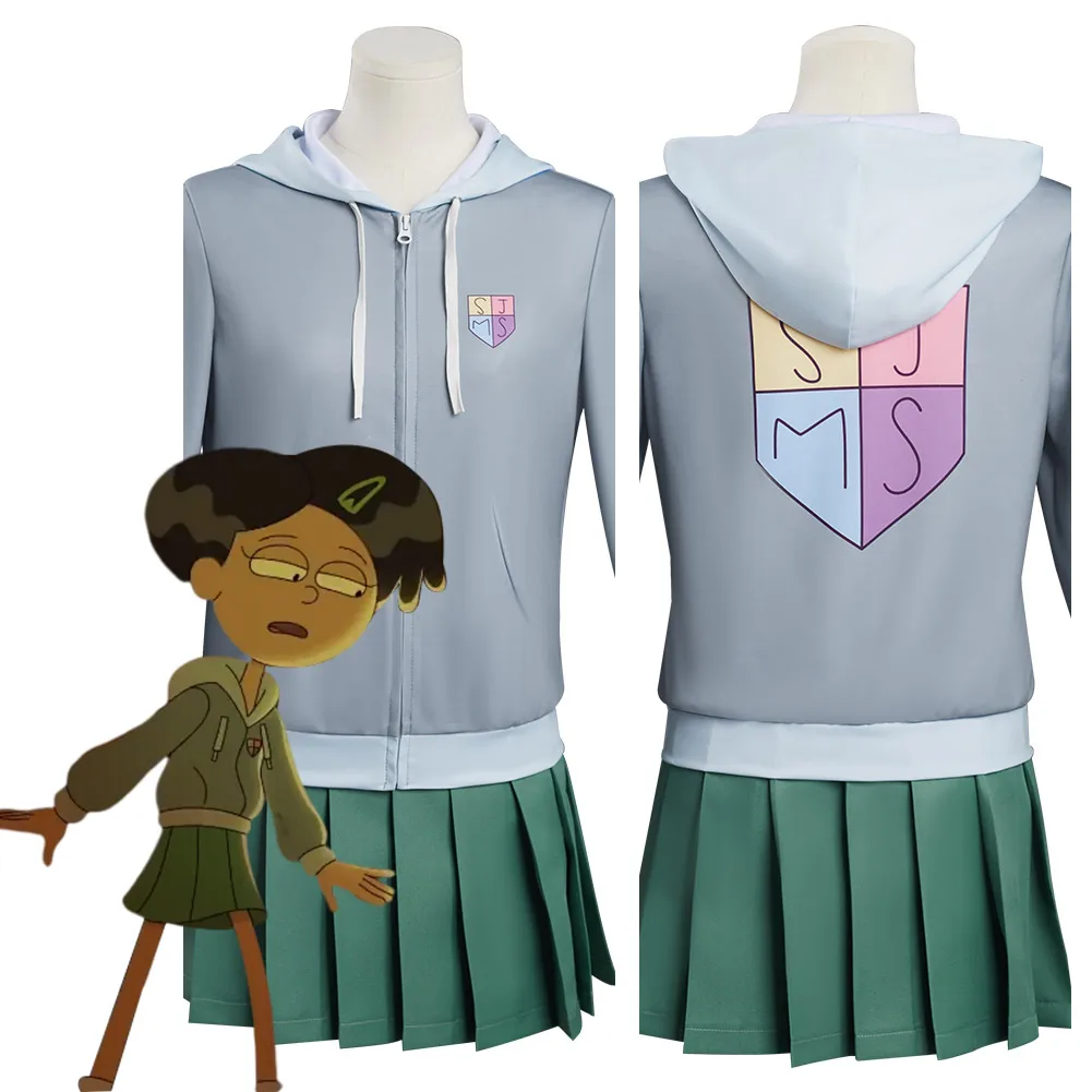 Amphibia-marcy Wu Cosplay Costume Uniform Dress Outfits Halloween ...