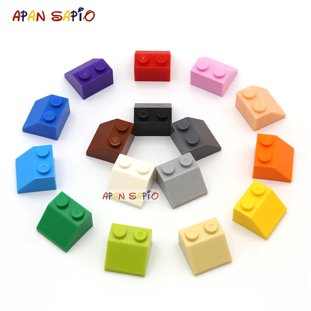 Lego 2x2 Inverted Slope Brick | Building Block Plastic 2x4 | Building ...