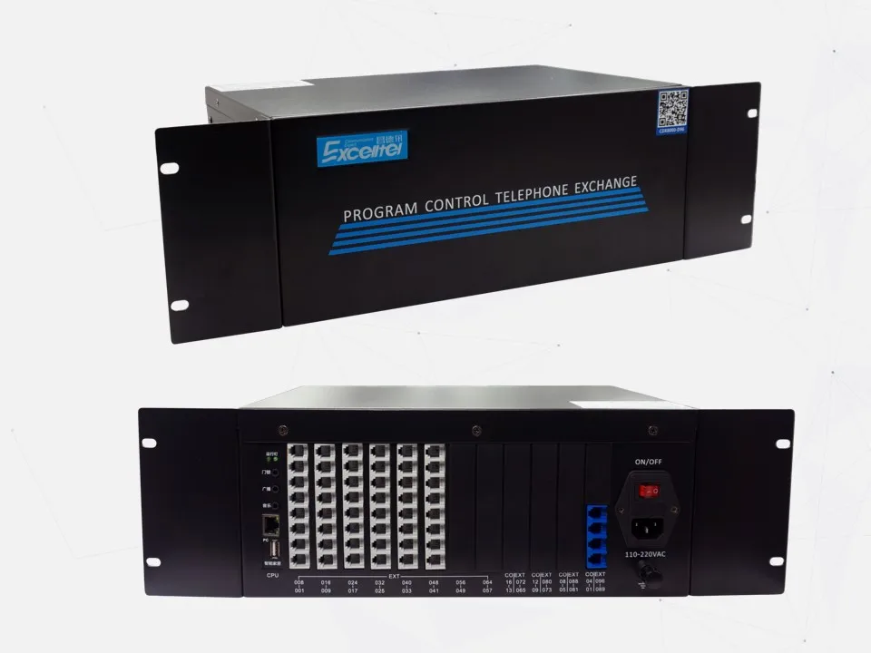 Excelltel Direct Factory Pabx System Tp96-1664 Big Capacity Pbx Console ...