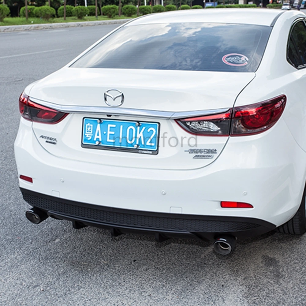 MONTFORD For Mazda 6 M6 Atenza 2014 2015 2016 2017 ABS Black Rear ...