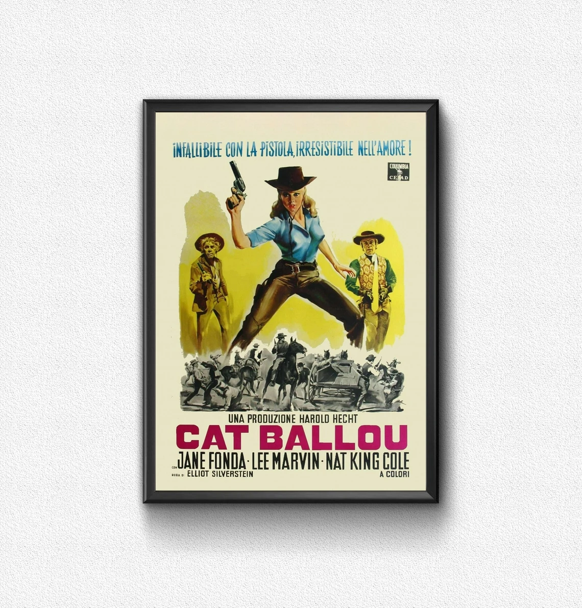 Cat Ballou Poster