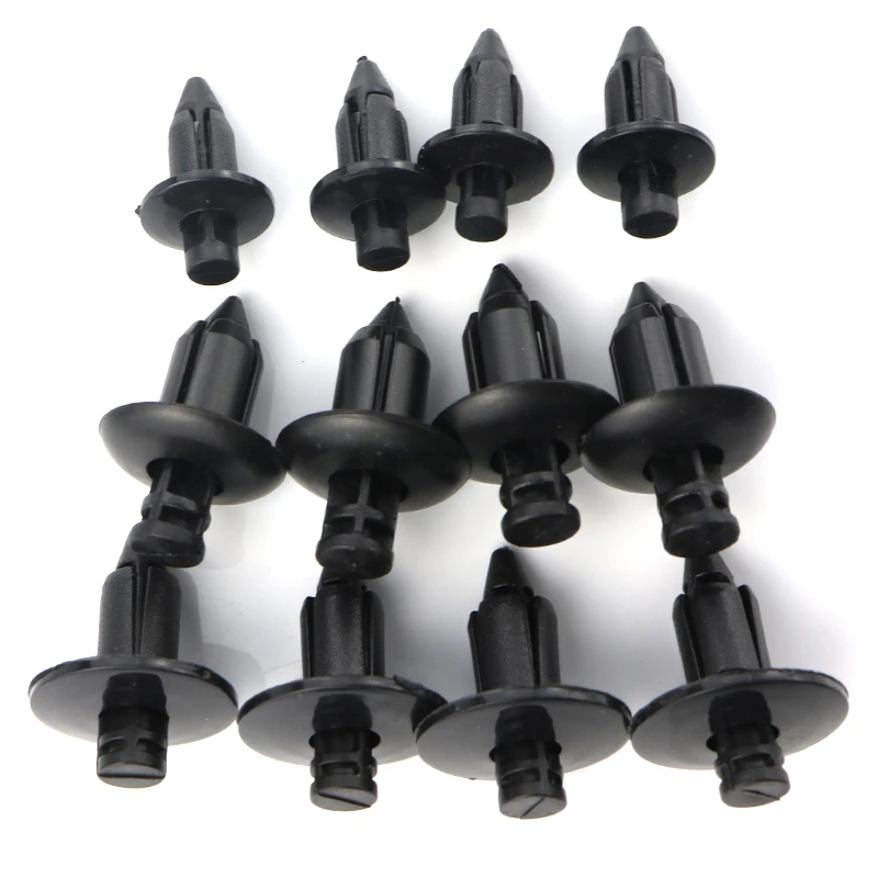 Kawasaki Motorcycle Fairing Clips - 6mm 7mm 8mm 20 Plastic Fairing ...