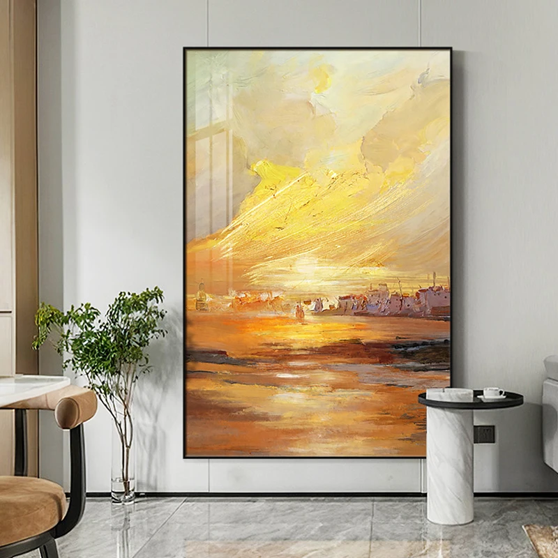 Abstract Paintings Of Sunrise