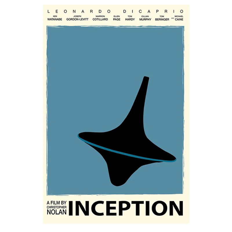 Minimalist Movie Posters Inception