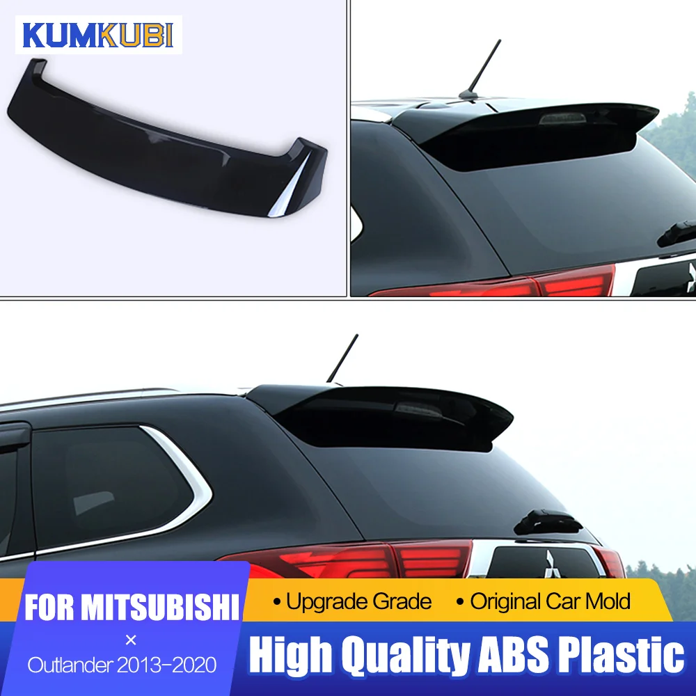 Kumikubi For Mitsubishi Outlander Carbon Fiber Spoiler 2013-2020 Car ...