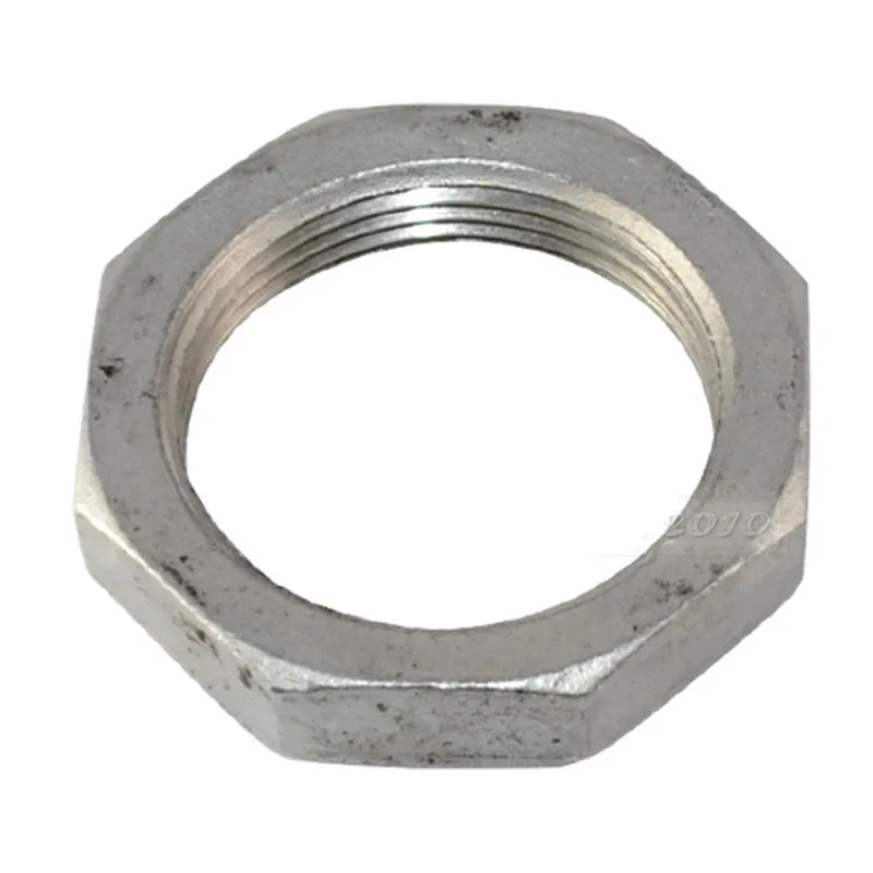 MEGAIRON BSPT 2" DN50 Stainless Steel SS304 Lock Nut O Ring Groove Hexagon Locking Nuts Pipe ...