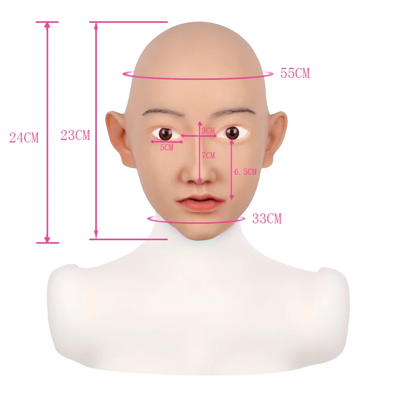 Beautiful "Beatrice" Silicone Female Mask - Queerks™
