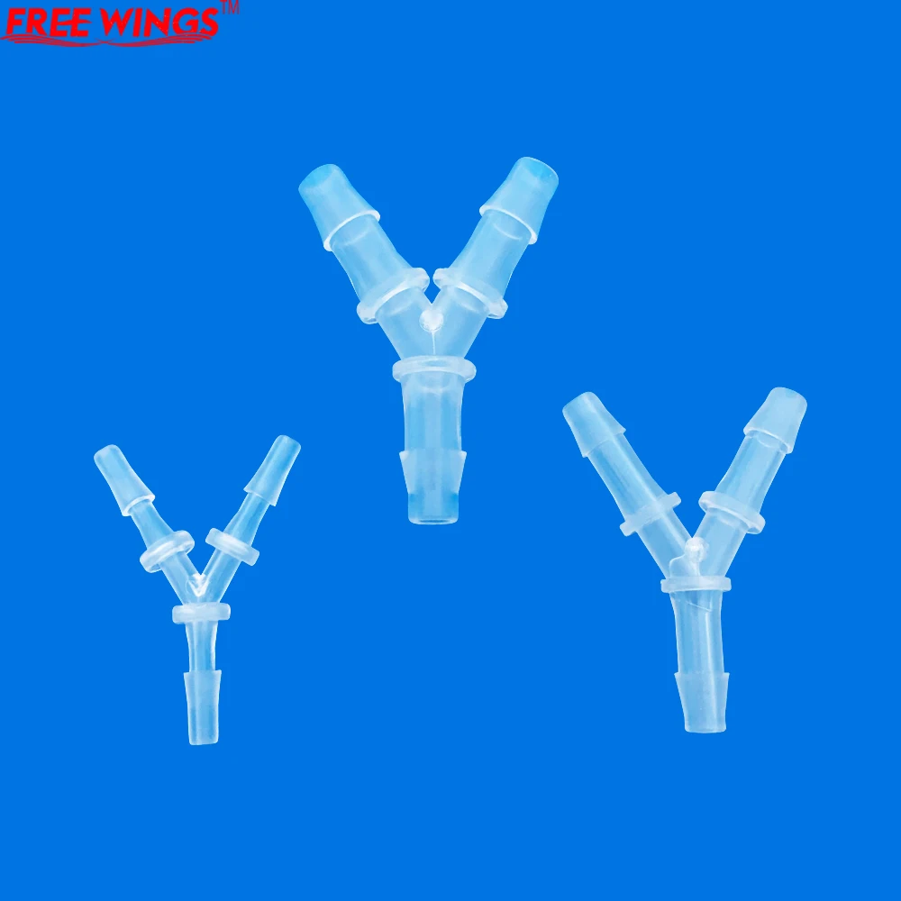 1/3/5pcs 3.5-19.5mm Y-Type Connectors PP Plastic Pagoda Tee Joints ...