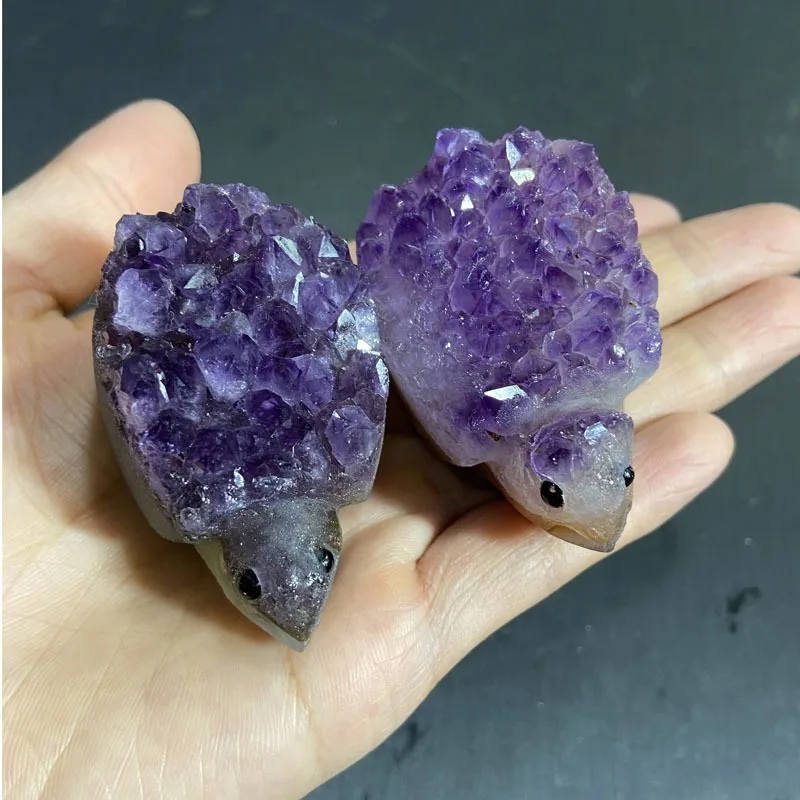 Amethyst Cluster Drawing