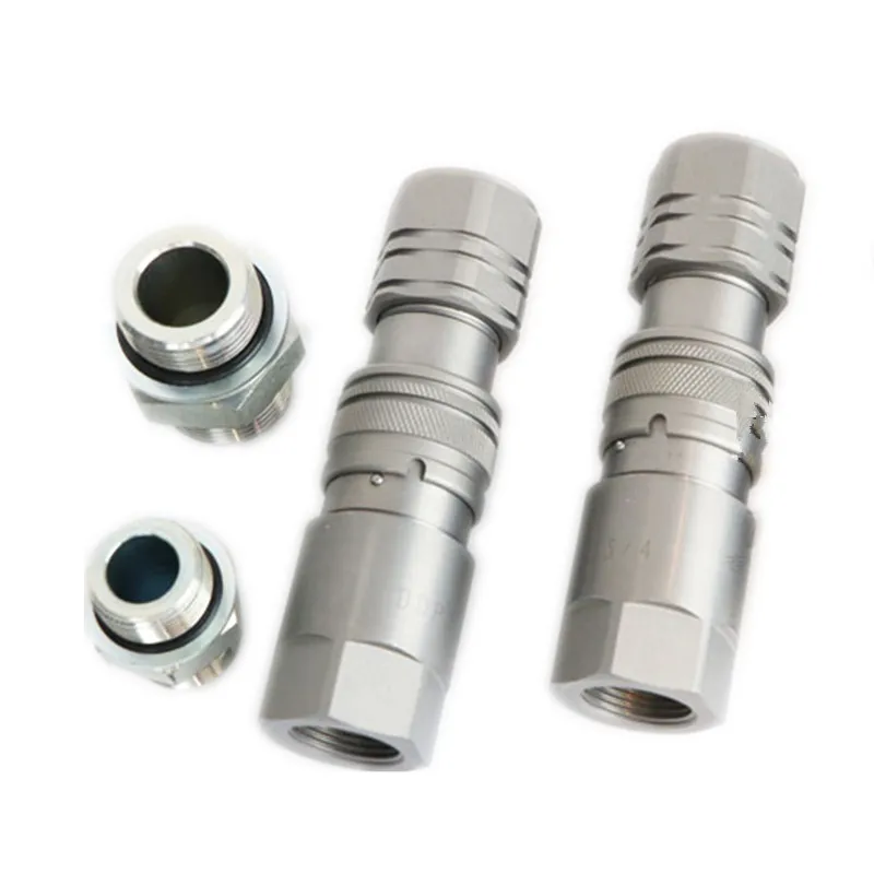 Excavator-High-Pressure-Oil-Pipe-Hydraulic-Connector-Quick-Coupler ...