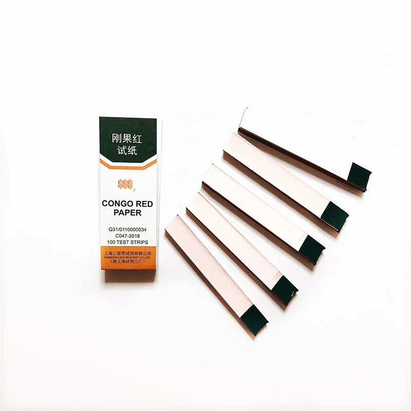 Congo Red Paper Indicator Paper Test Strip Acid Test Paper Use To ...
