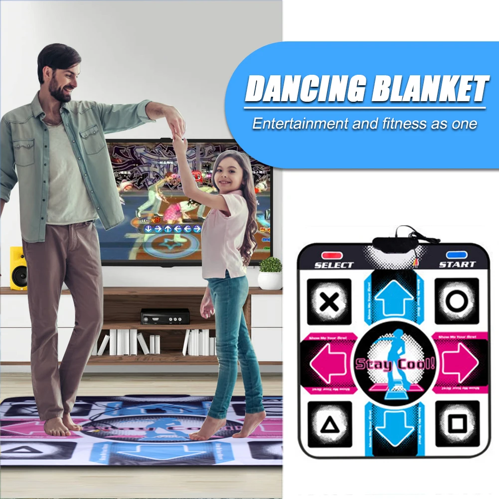 Dancing Step Dance Pads Dancer Blanket Non Slip Foot Print Dance Mats ...