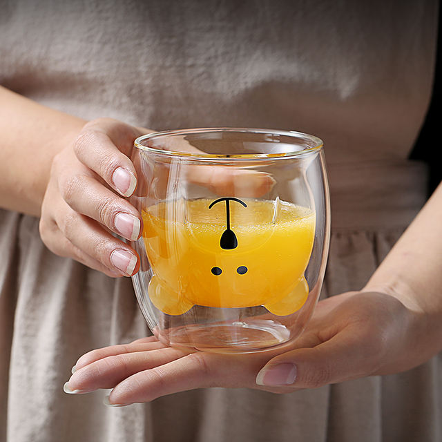 Double Layer Glass Mug | asghedom.com