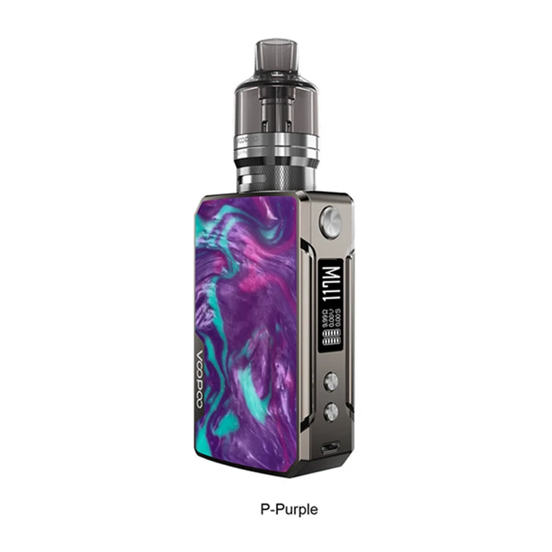 Original VOOPOO Drag Mini Platinum Kit Refresh Edition 117W Vape ...