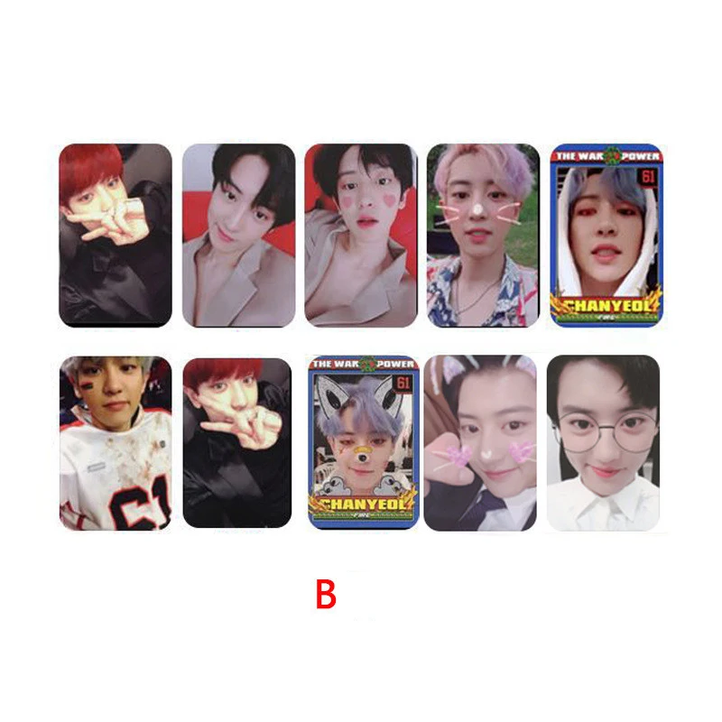 EXO Chanyeol Photocard Set - ayanawebzine.com