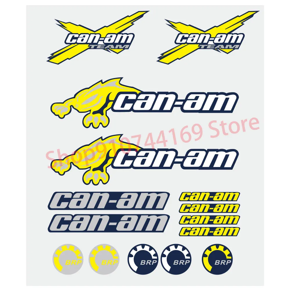 pvc-sticker-For-can-am-canam-team-BRP-renegade-outlander-sticker-quad ...