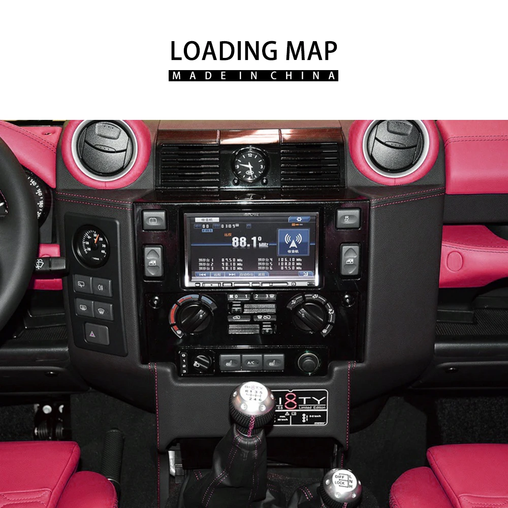interior dashboard center console For Land Rover defender glossy black ...