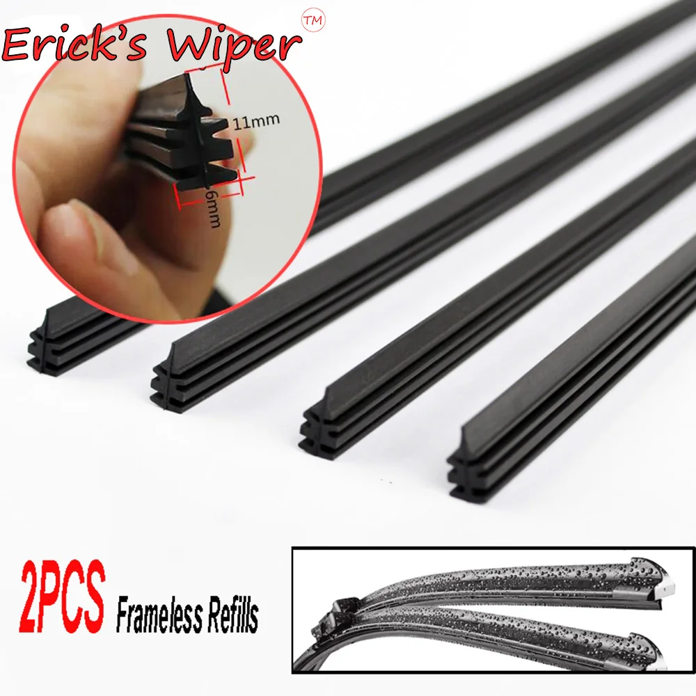 2Pcs/lot Universal AAA-Grade Auto Vehicle Insert Soft Rubber Strip ...
