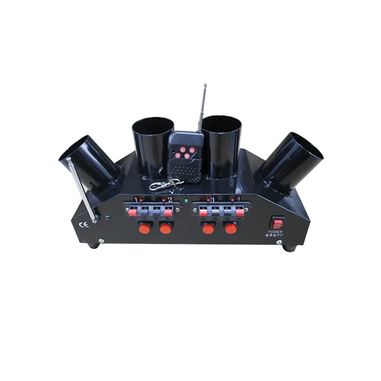 4 Channel Cold Spark Firework Machine Remote Control Indoor Outdoor ...
