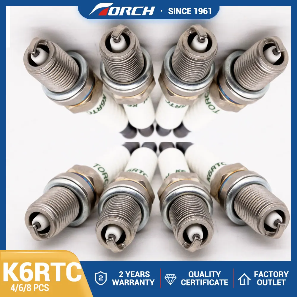 Lots-Alternative-Spark-Plug-Torch-K6RTC-for-Candle-BKR5E11-Denso-K20PR ...